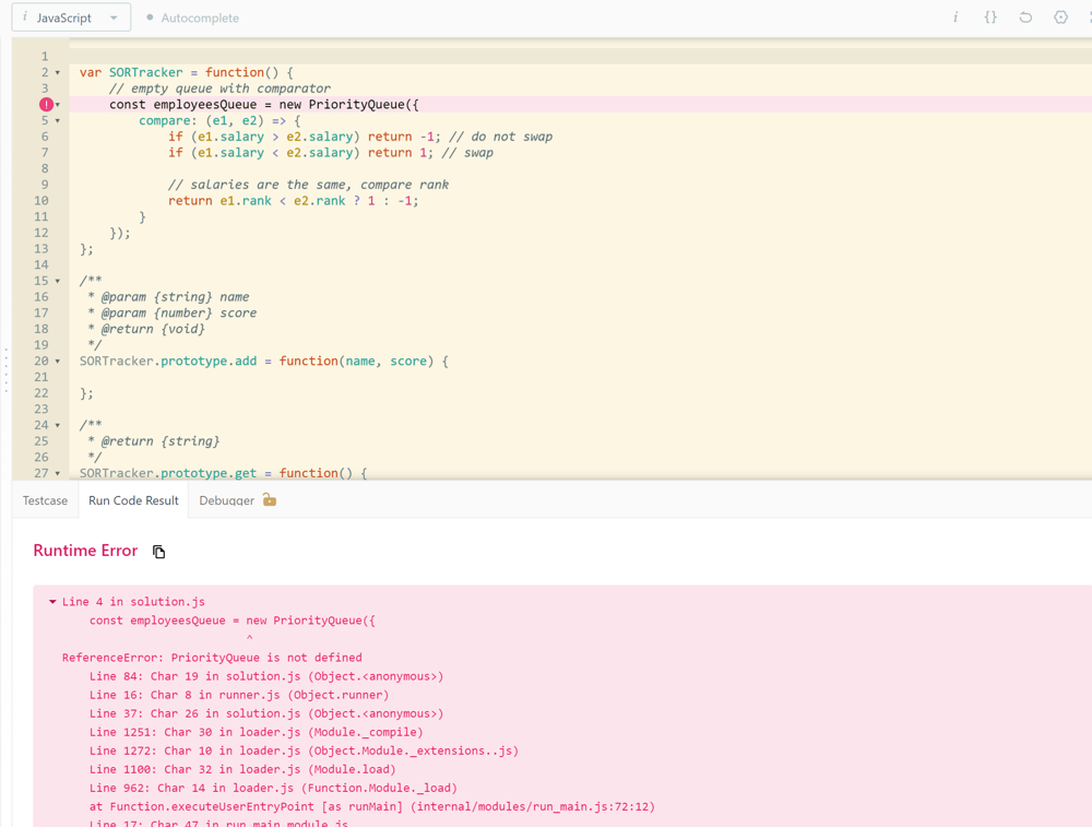 PriorityQueue Custom Comparator Broken LeetCode Discuss