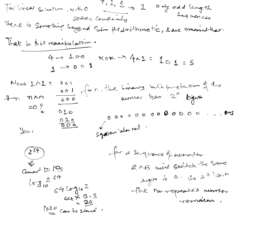 Tricky Question Check The Logic For Xor Leetcode Discuss 3558