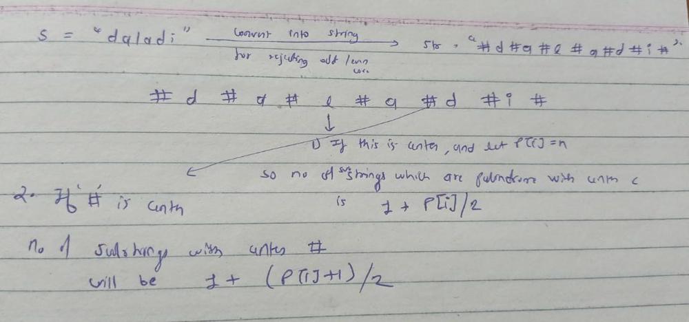 On Time Using Manachers Algorithm 96c Explained Leetcode Discuss
