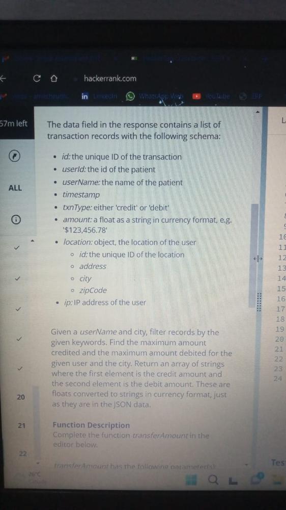 Oracle Online Assessment Question - Discuss - LeetCode