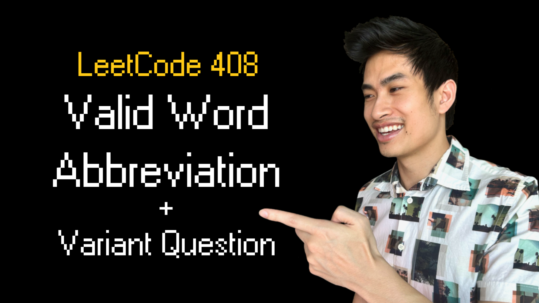 Meta Variant for Valid Word Abbreviation (LC408) - Discuss - LeetCode