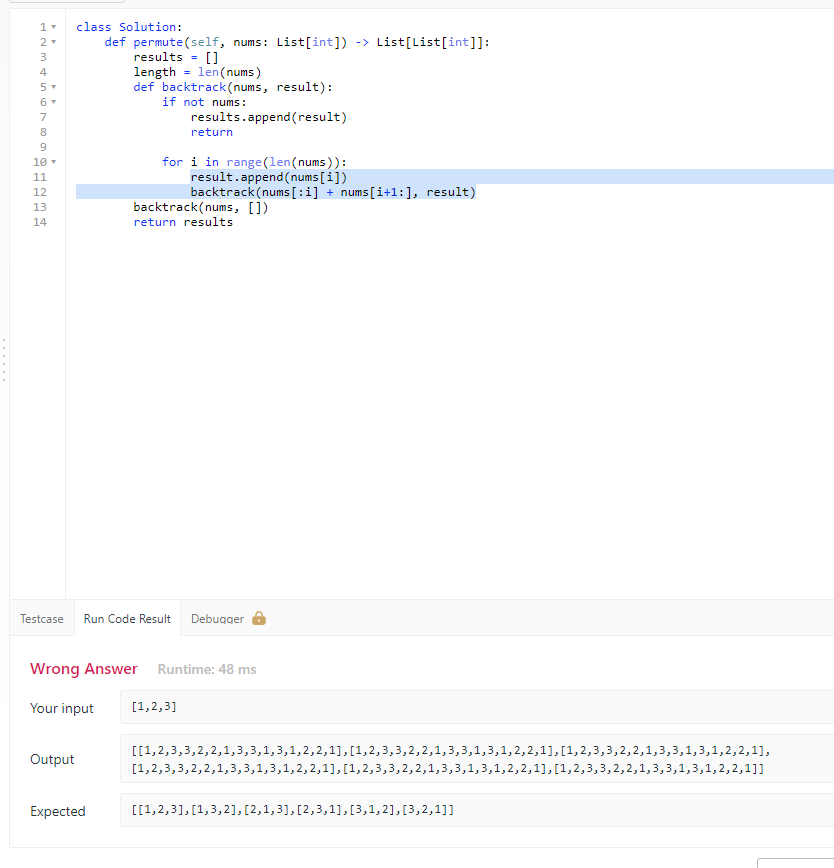 Simple python solution, can anyone tell me the difference of 'append ...
