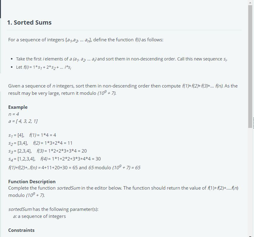 Hackerrank Problem Solving Intermediate Certification LeetCode Discuss