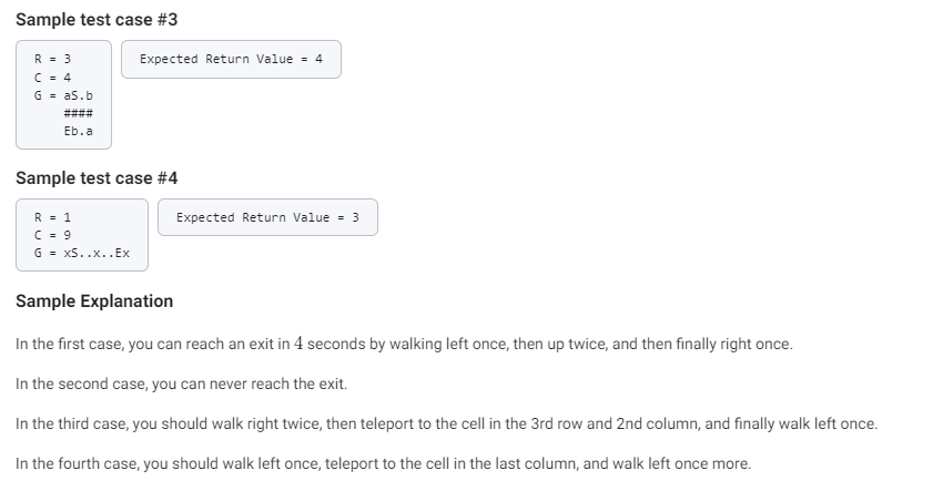 Facebook Coding Puzzle Portals LeetCode Discuss