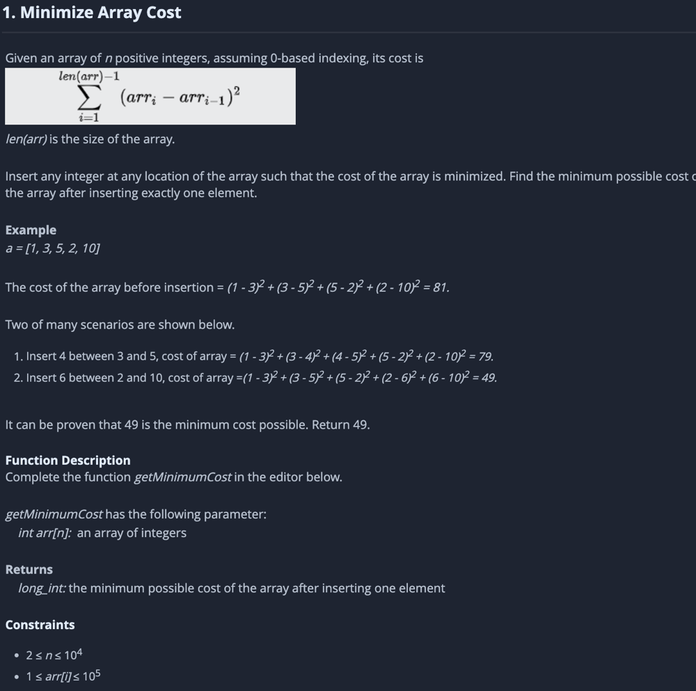 minimize-array-cost-leetcode-discuss